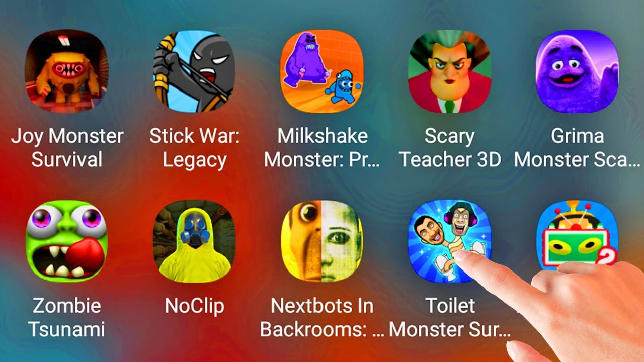 Toilet Monster Survival | Find The Alien 2 | Nextbots In Backrooms ...