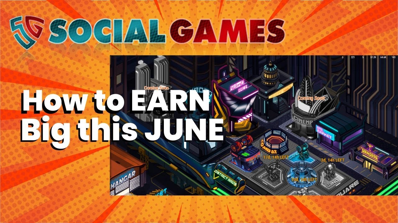 Social Games - Free-to-play (Earn Big this June) - YouTube
