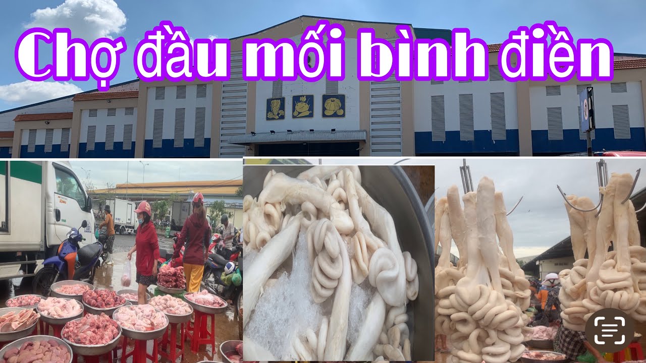 Chợ bình điền khu vực bán sỉ lẻ, tim gan phèo dồi trường cực rẻ # ...