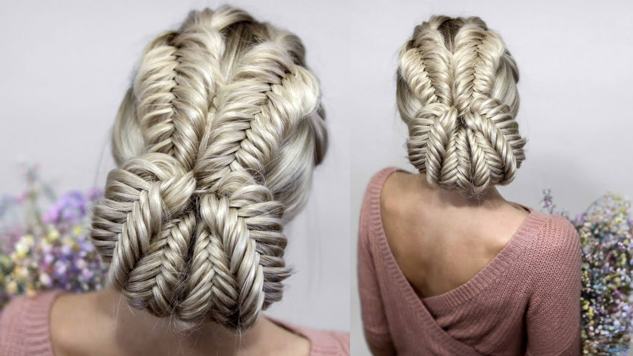 Beautiful Updo | DIY by Nina Starck - YouTube