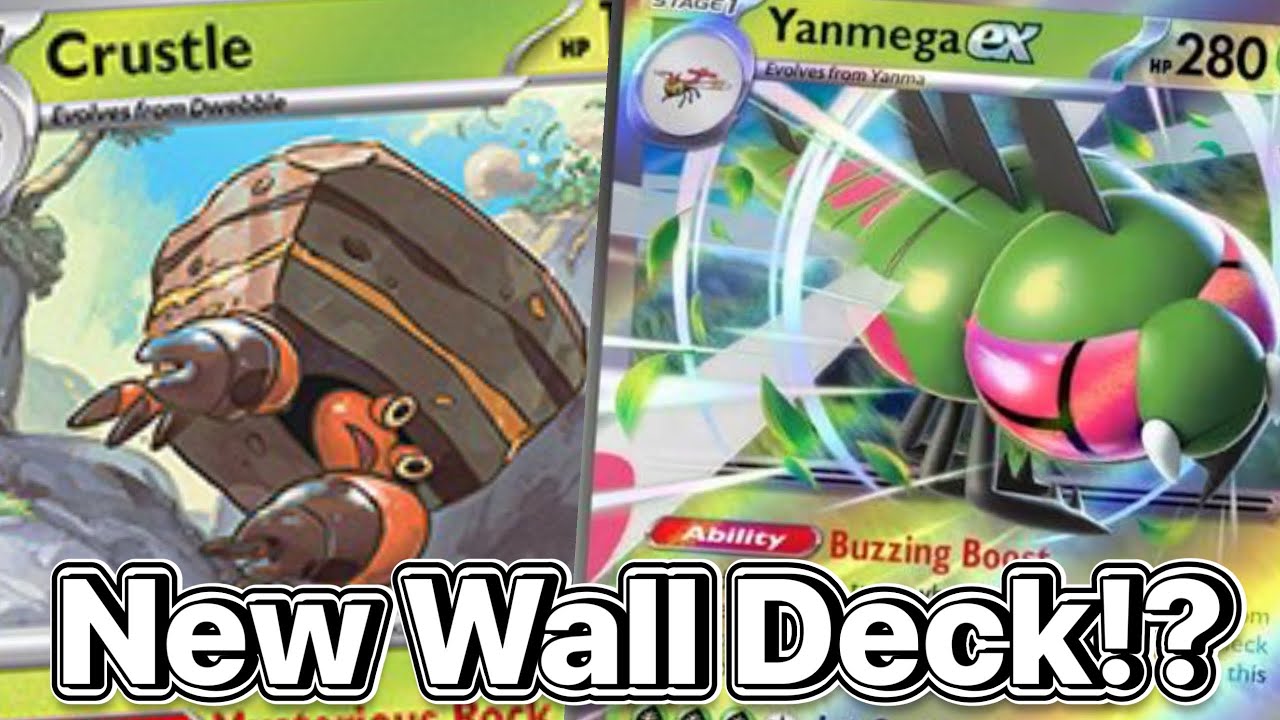 Crustle With Yanmega Ex Is The New And Improved Wall Deck - YouTube