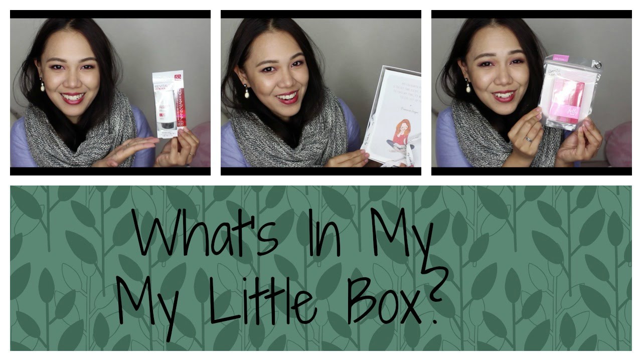 What's In My My Little Box? | 今月号のMy Little Boxの中には…？ - YouTube