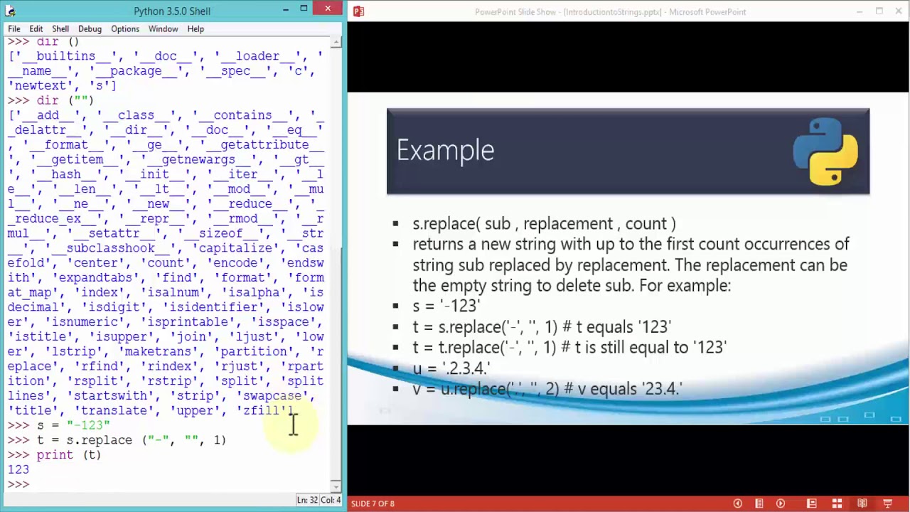 Functions In Python Programming Introduction To Strings Video 2 9195