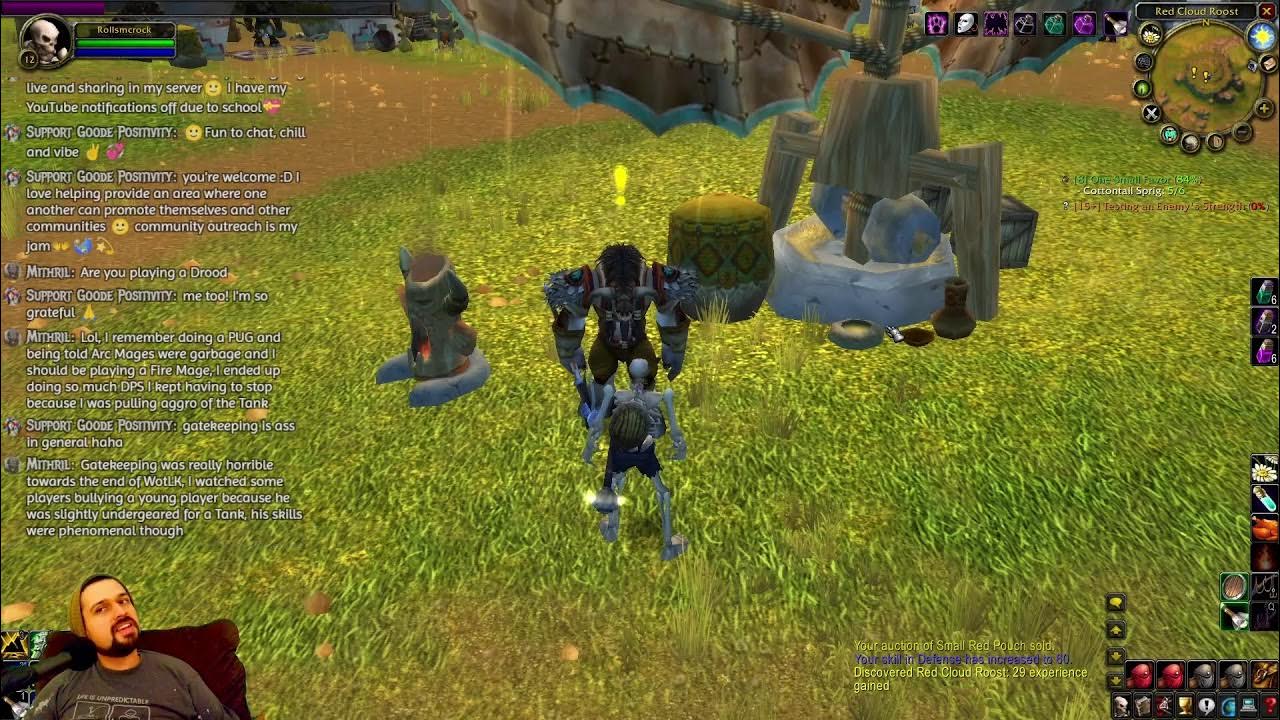 Turtle World of Warcraft A Custom Classic+ Server MMO - RollsMcRock the Chill Questing Tauren ...