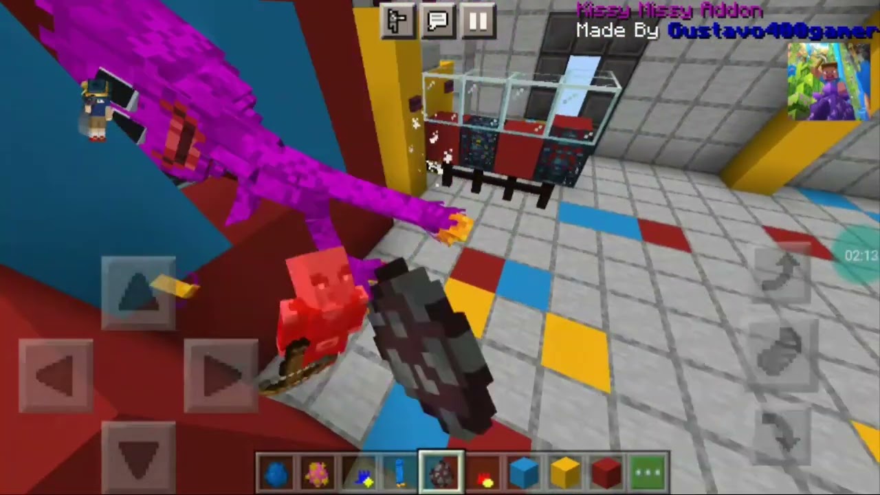addon (kissy missy) minecraft poppy playtime - YouTube