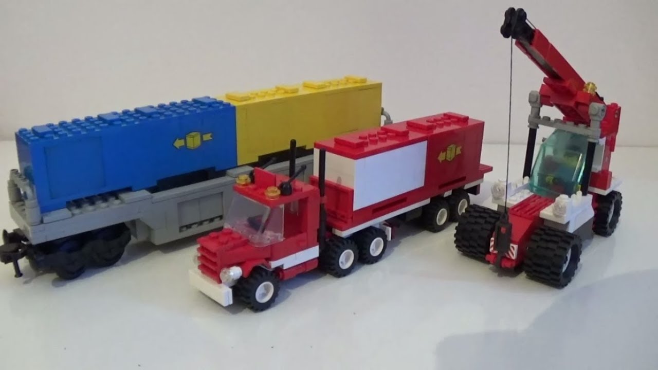 Vintage Lego 4549 Container Double Stack: Customized Version Review ...