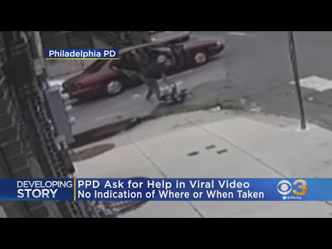 Philadelphia Police Ask For Help In Viral Video Showing Person Leaving Baby Car Seat And Driving Awa