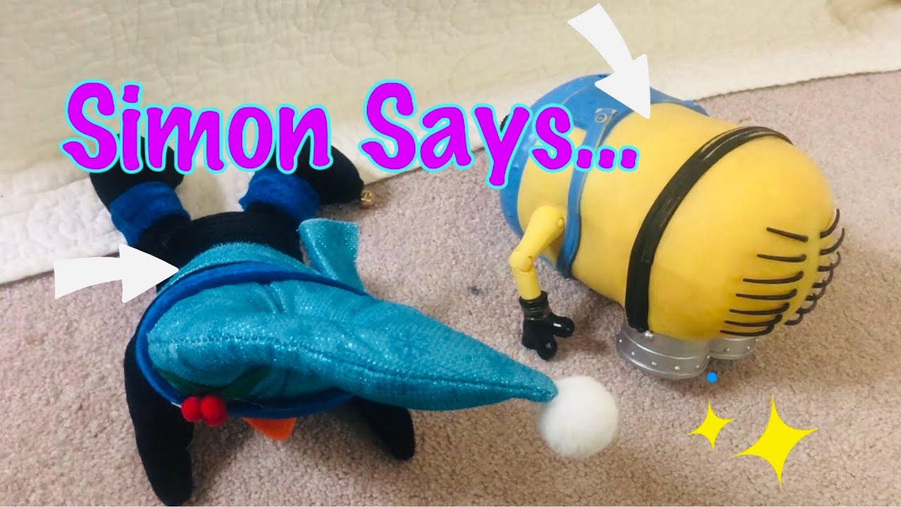 Simon Says Game with Minion, Penguin, & Star | Fun Games for Kids at ...