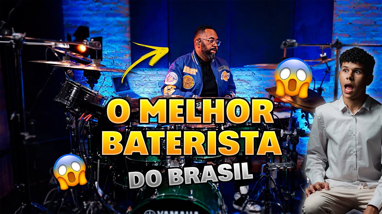 O MELHOR BATERA DO BRASIL! 🤯 Reagindo 01 | Cleverson Silva - YouTube