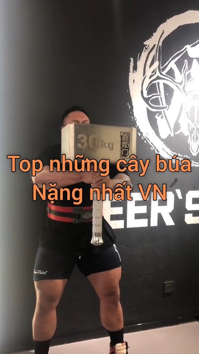 Top những cây búa nặng nhất VN nặng hơn cả búa thor - YouTube