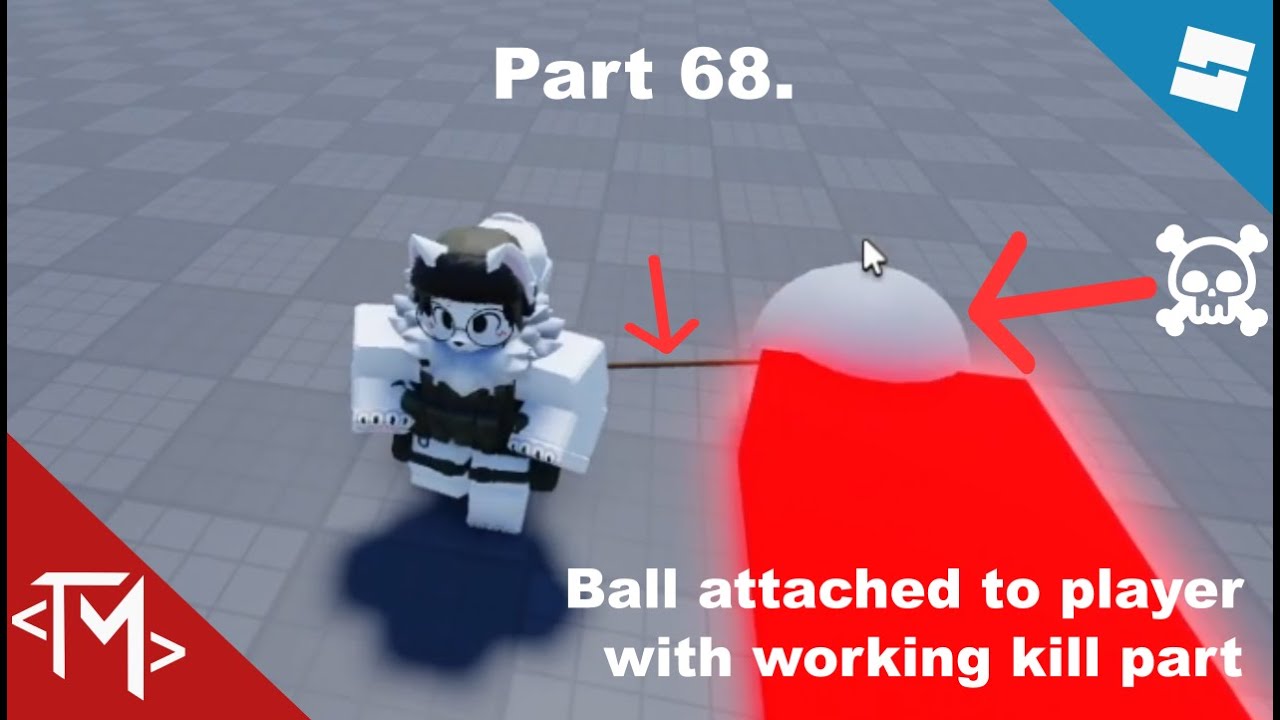 Roblox Studio Tutorials – Part 68. – Ball attached to player with ...