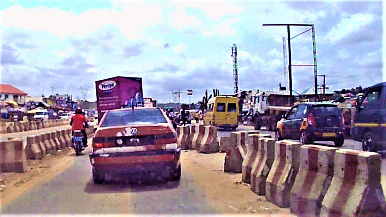 Construction of Accra-Pokuase Interchange: How It Happens. - YouTube