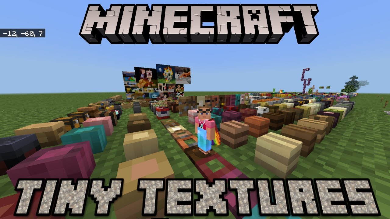 4-bit craft texture pack review in Minecraft - YouTube