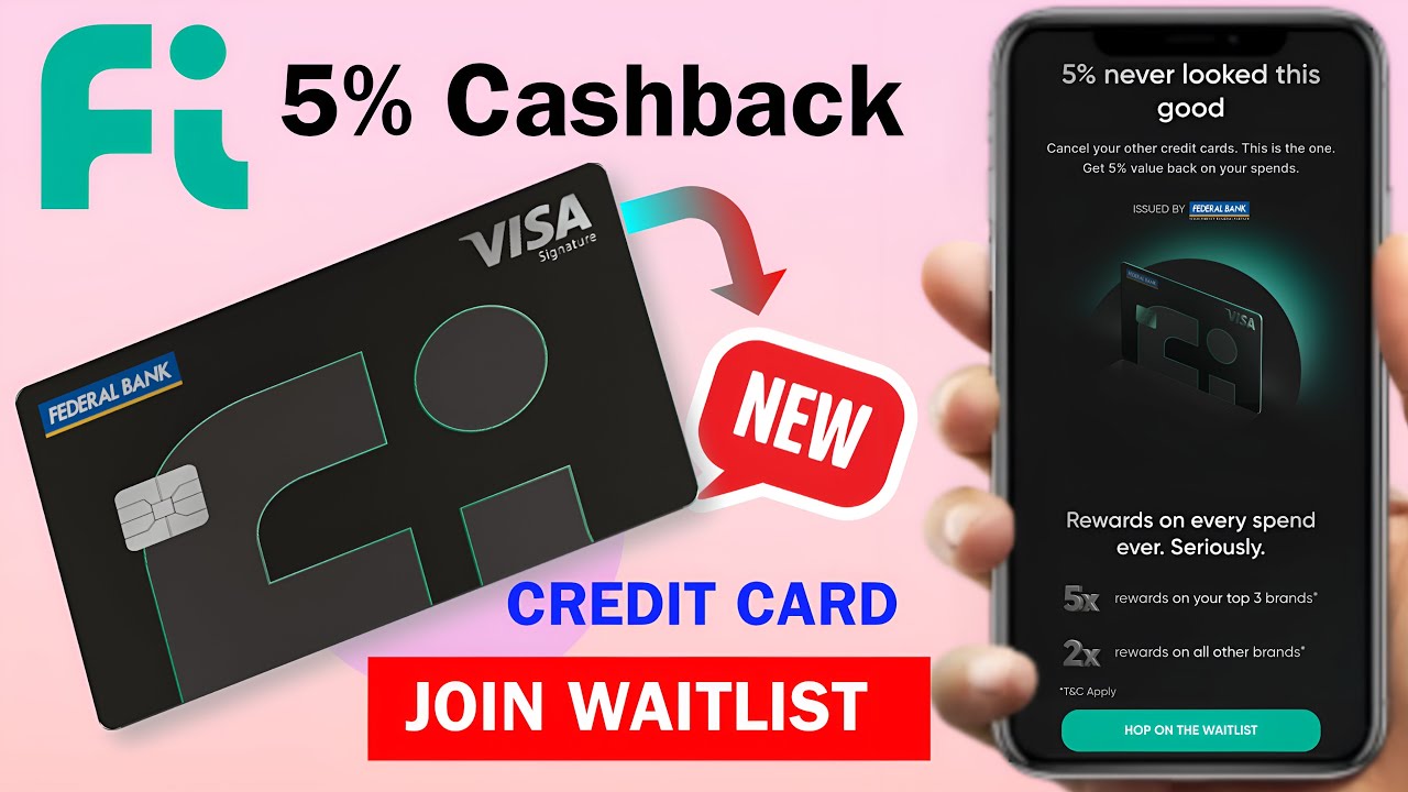Fi Money Credit Card Launch 5% Benefits | fi money credit card apply ...