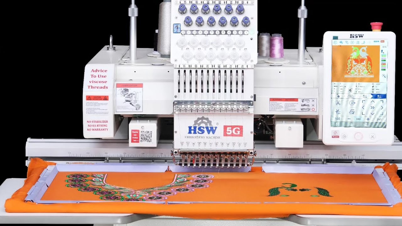 Aarohi Sewing Exclusive: Reserve HSW 5G Embroidery Machine, Elevate ...