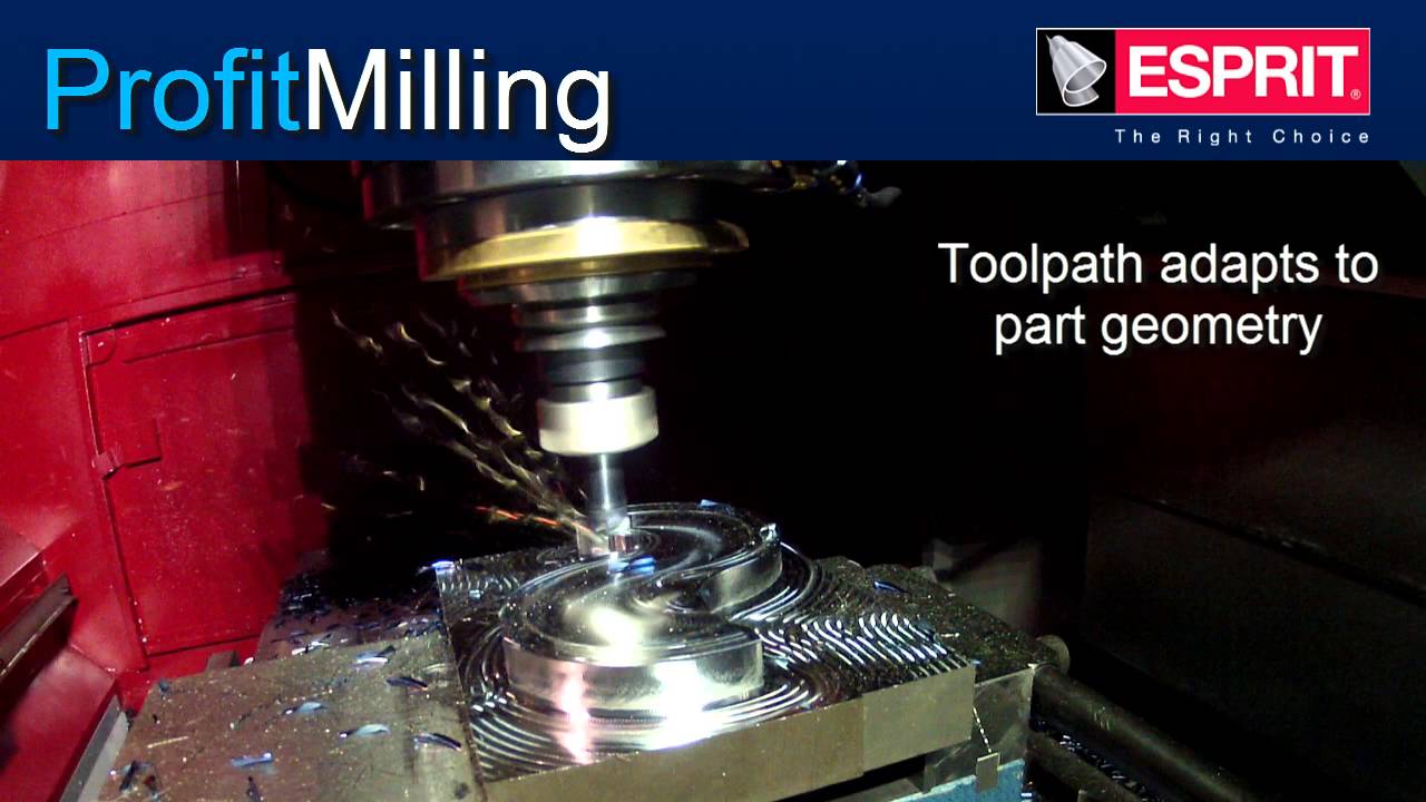 ProfitMilling on an OKK - YouTube