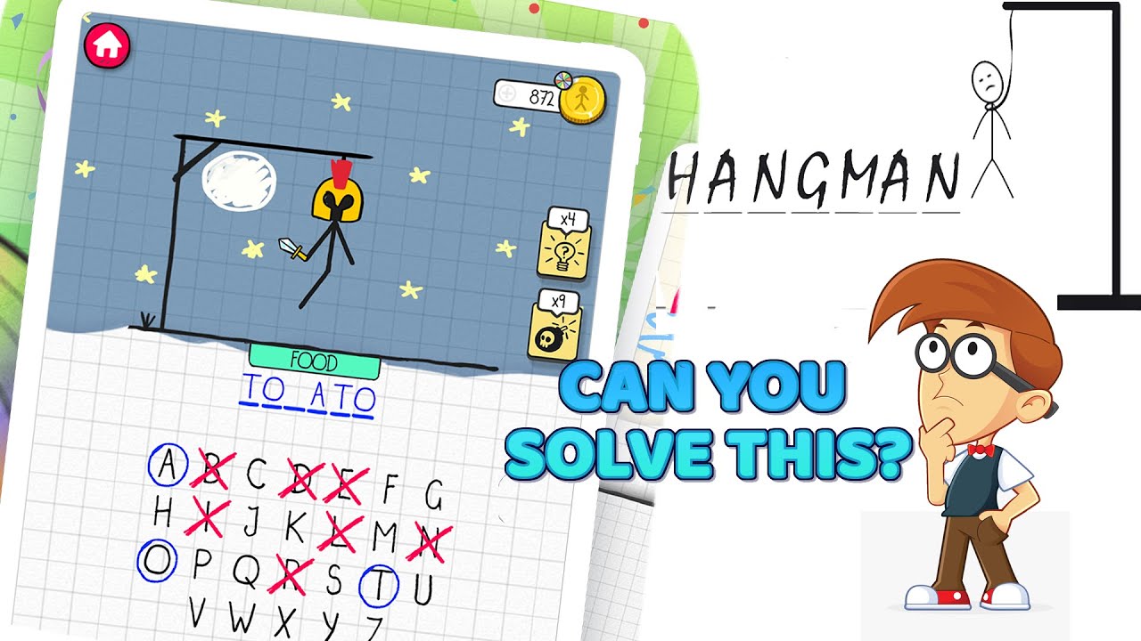 CAN YOU SOLVE THIS? | HANGMAN | AIM BOY - YouTube