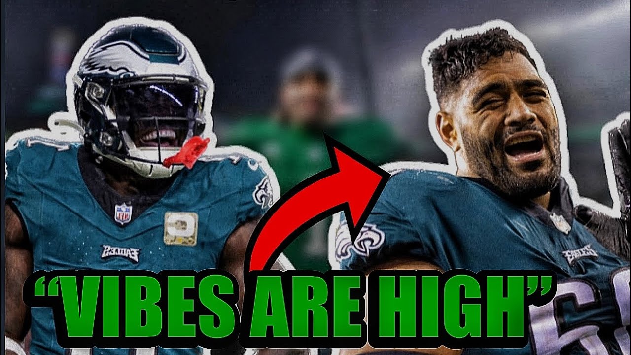 Eagles Jordan Mailata “Vibes Are High” Haason Reddick Lack Of Pass ...