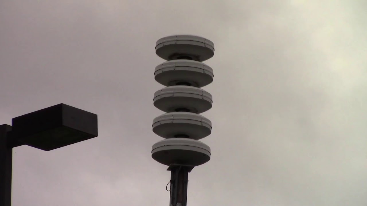 Blue Point, NY - Federal Signal Modulator 4016 - 6 PM Test - Alert - 5/ ...