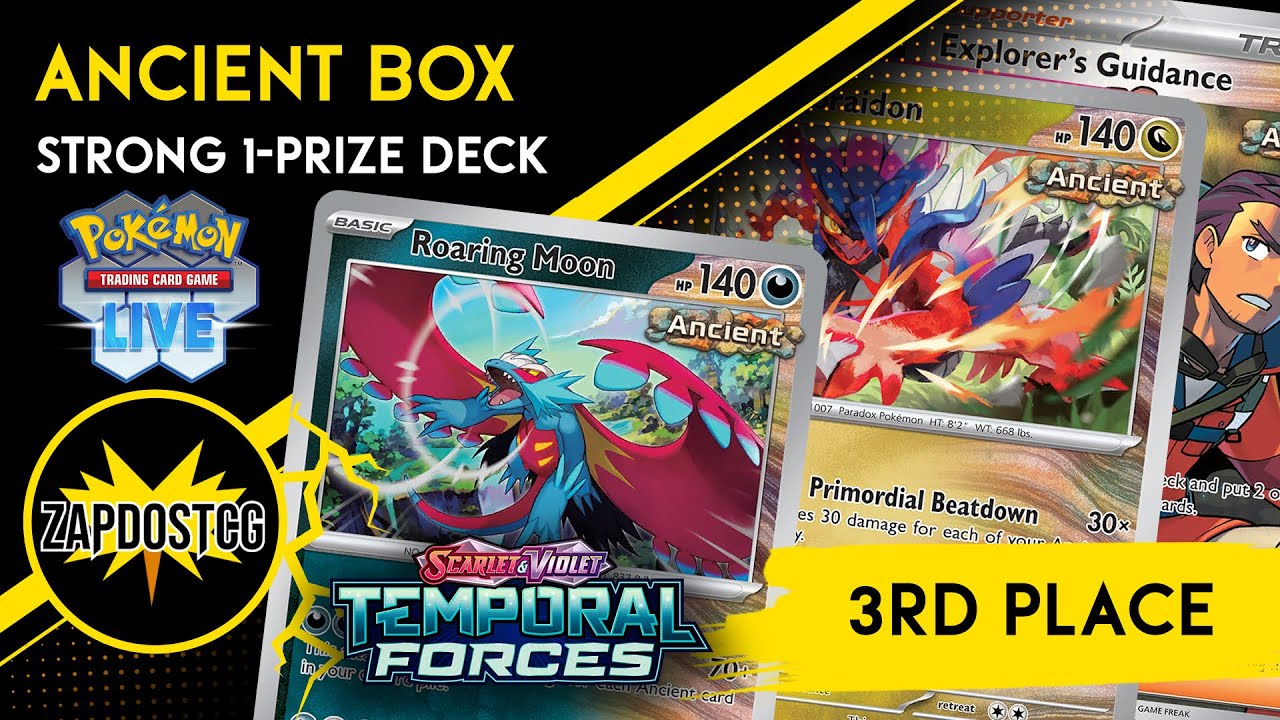 3rd Place Ancient Box Deck From Temporal Forces - Is It Good!? (Pokemon ...