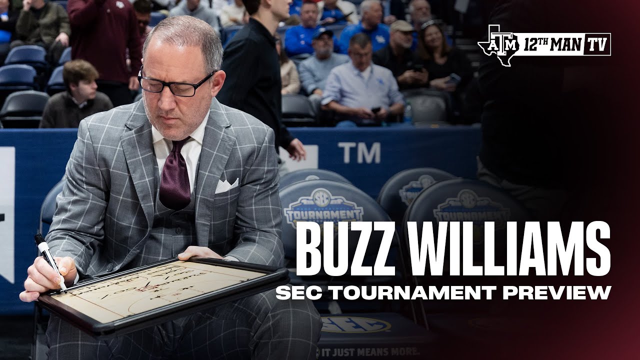 SEC Tournament Preview: Buzz Williams - YouTube
