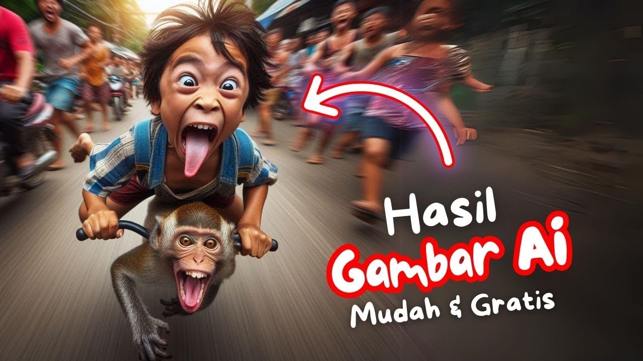 🔴 Tutorial membuat foto lucu dan unik dengan AI di HP || Tutorial AI untuk Pemula - YouTube