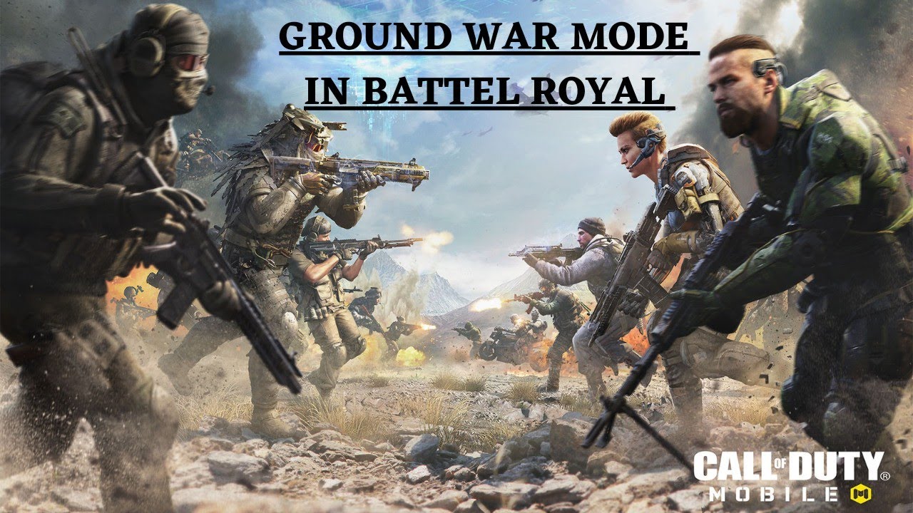 GROUND WAR MODE IN BATTEL ROYAL - CALL OF DUTY MOBILE - YouTube