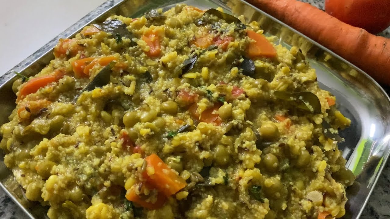 జొన్నరవ్వ కిచిడి |Protine rich, high fiber Jowar kichidi|jonna ravva ...