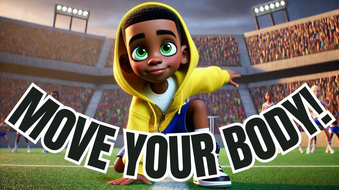 🕺 Move Your Body! 🎉 Fun Dance Song for Kids! - YouTube