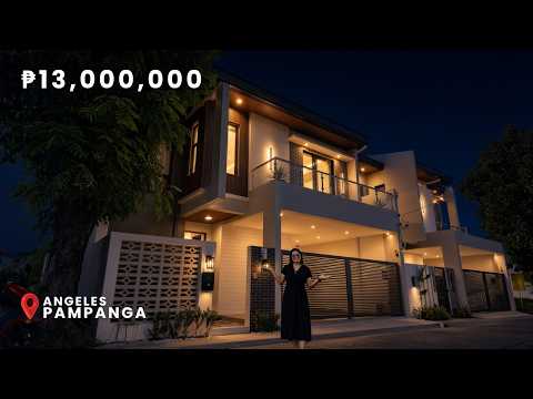 Inside a ₱13M Modern Contemporary Home in Angeles City, Pampanga | 4 Bedroom | Full House Tour