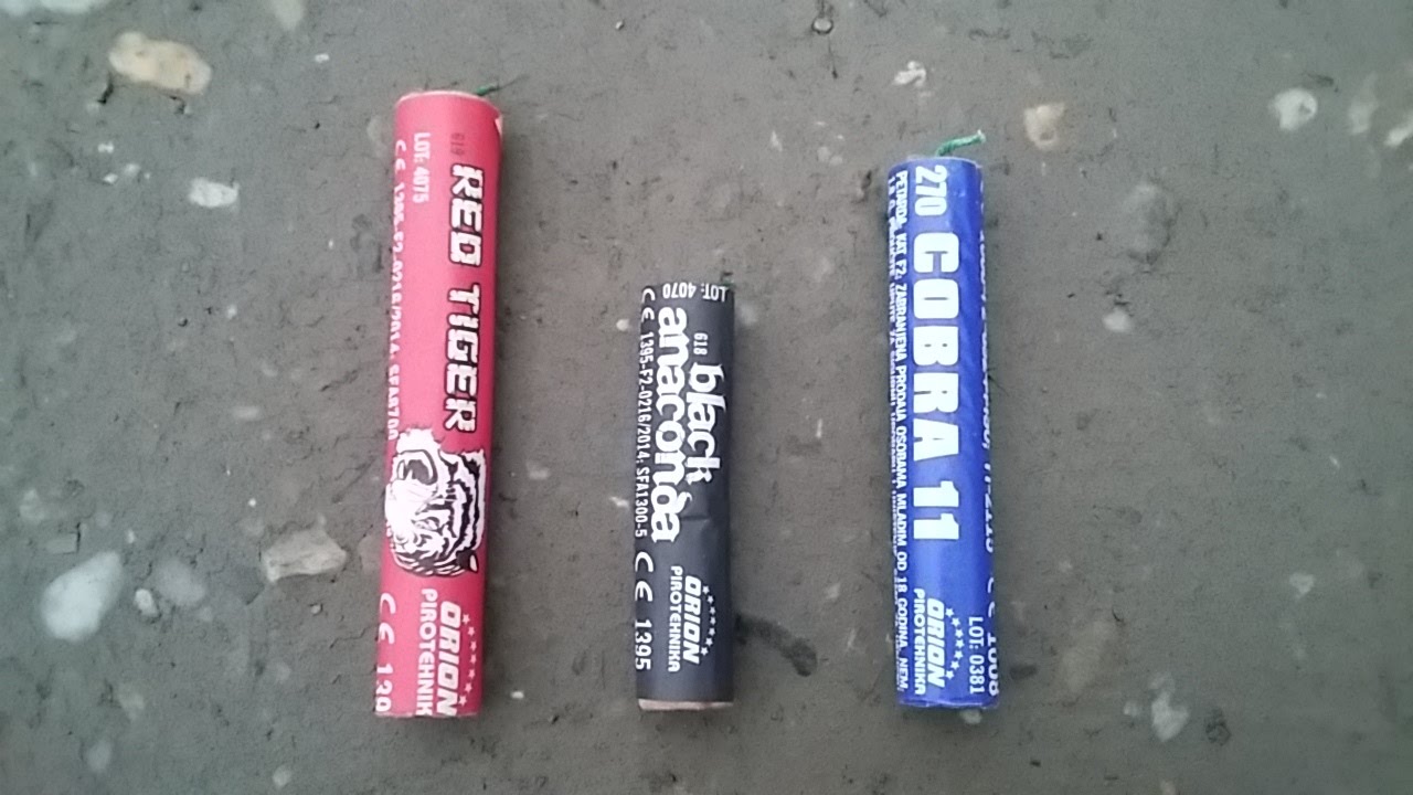 Red Tiger vs. Black Anaconda vs. Cobra 11 - 2016. test/usporedba by ...