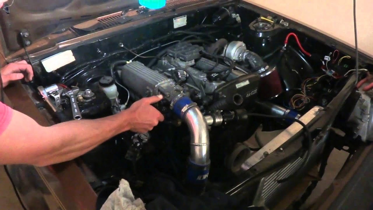 AE71 4AGTE Start2 - YouTube