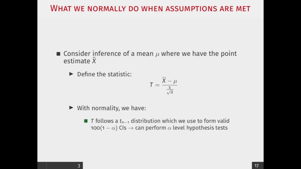 Week 7, Lecture 14, Part 2: Why Use Bootstrapping? - YouTube