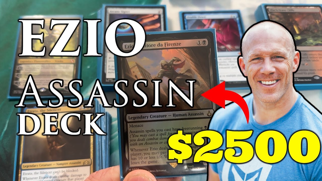Ezio Assassin's Deck Tech - $2500 Bracket 4 Commander Deck (Magic The Gathering EDH) - YouTube