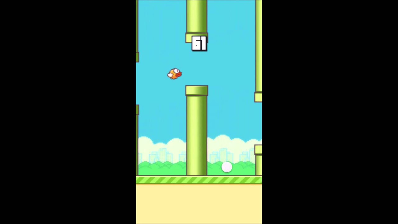 Flappy Bird high score (180) ^^ - YouTube