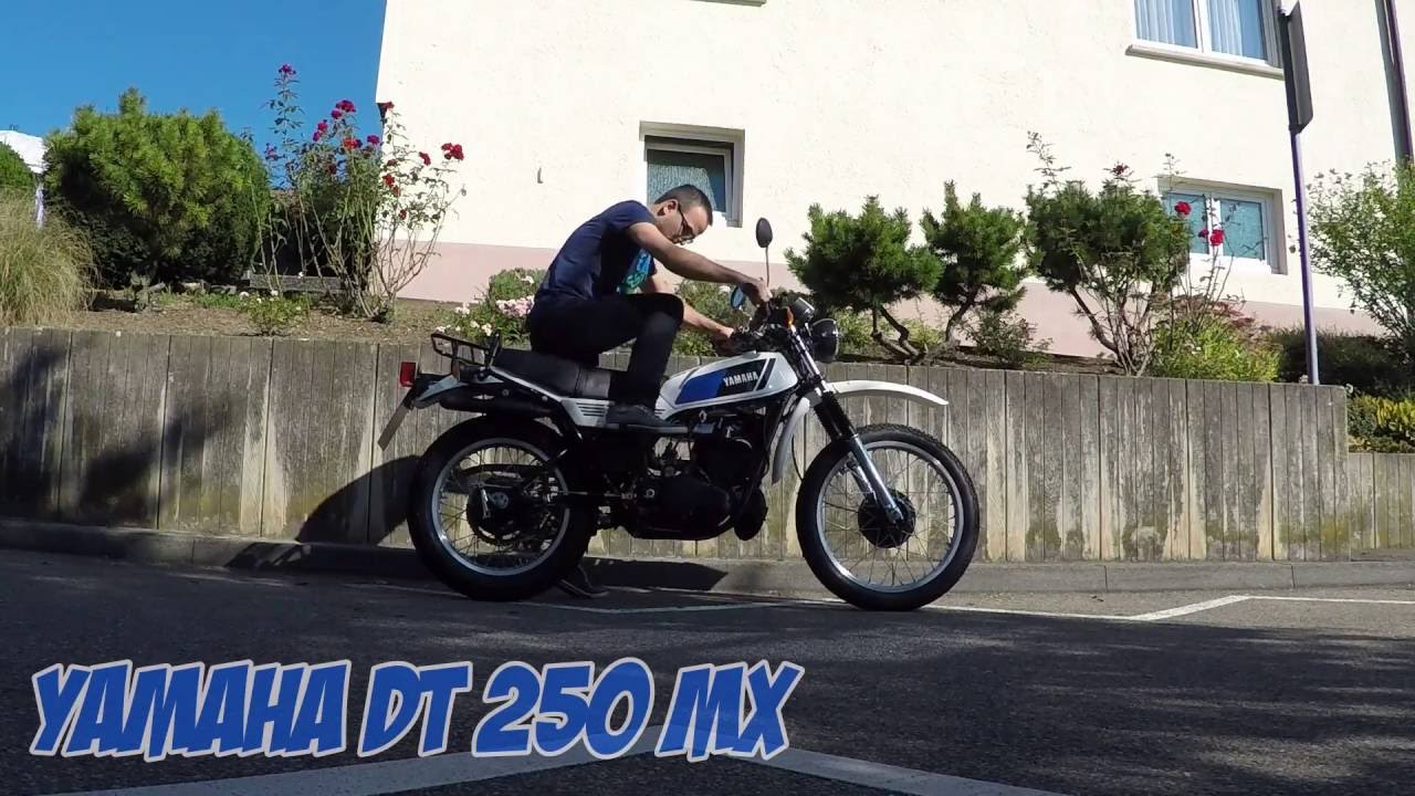 Yamaha DT 250 MX - YouTube