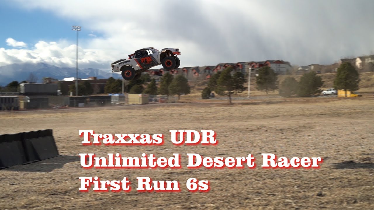 Traxxas UDR Unlimited Desert Racer First Run 6S - YouTube