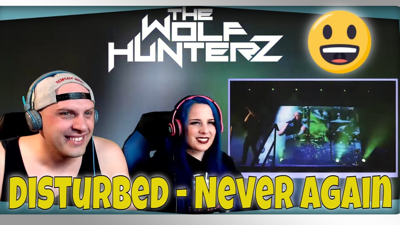 Disturbed - Never Again [Live in Tel Aviv] THE WOLF HUNTERZ Reactions ...