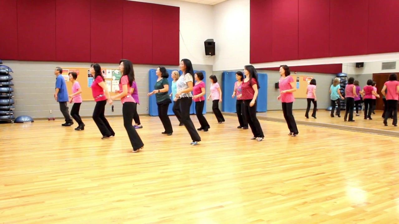 Funky Love - Line Dance (Dance & Teach in English & 中文) - YouTube