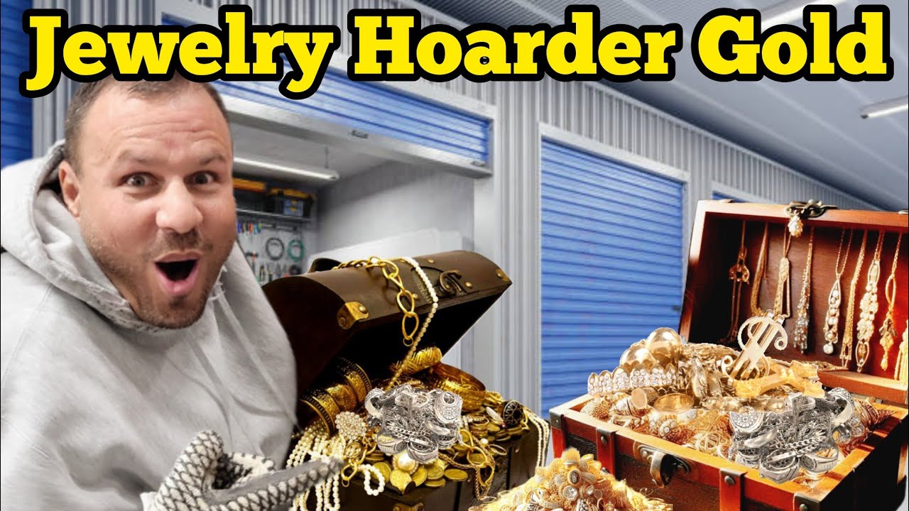 JEWELRY HOARDER GOLD Found In Storage Unit - YouTube
