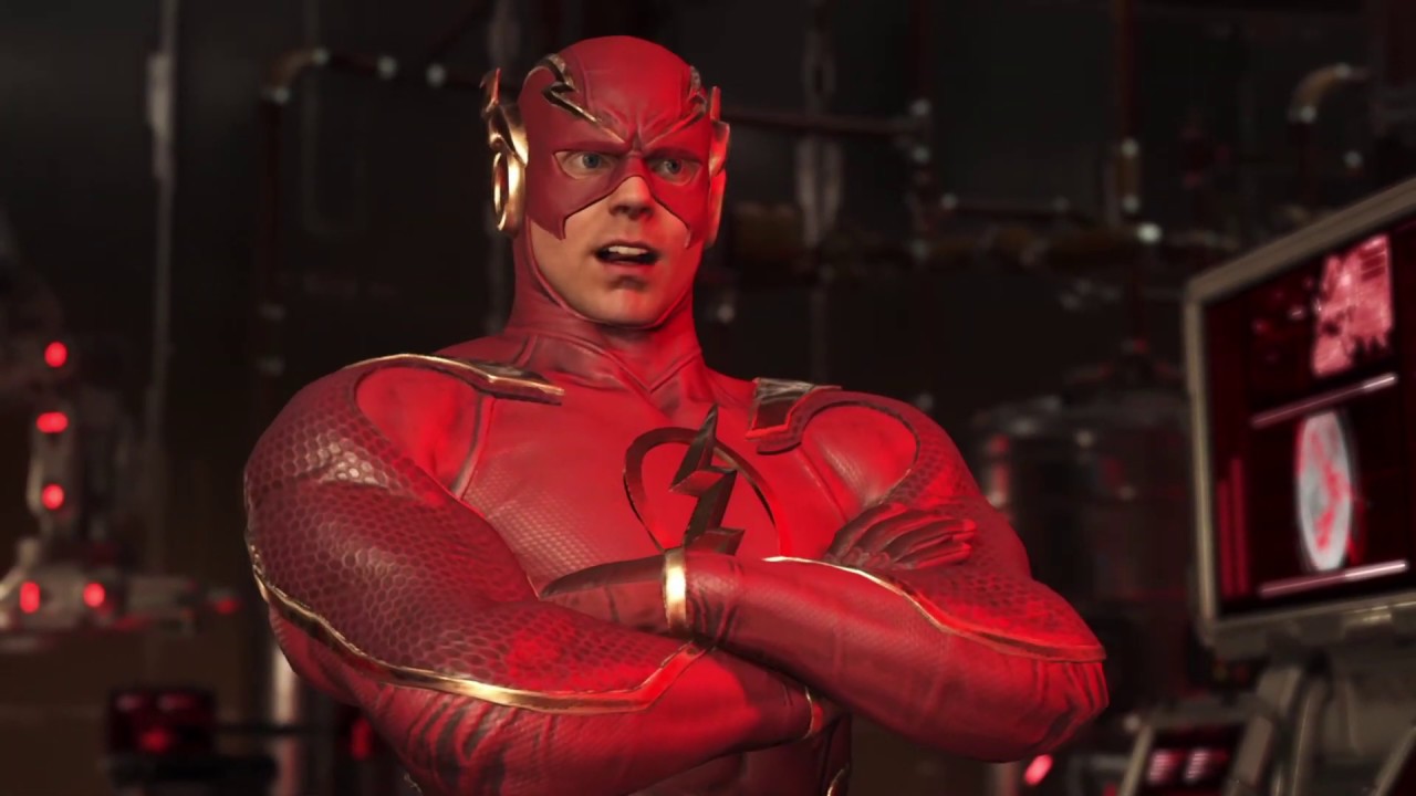 Injustice 2 PS4 Flash vs Bane | Red Sun Prison - YouTube