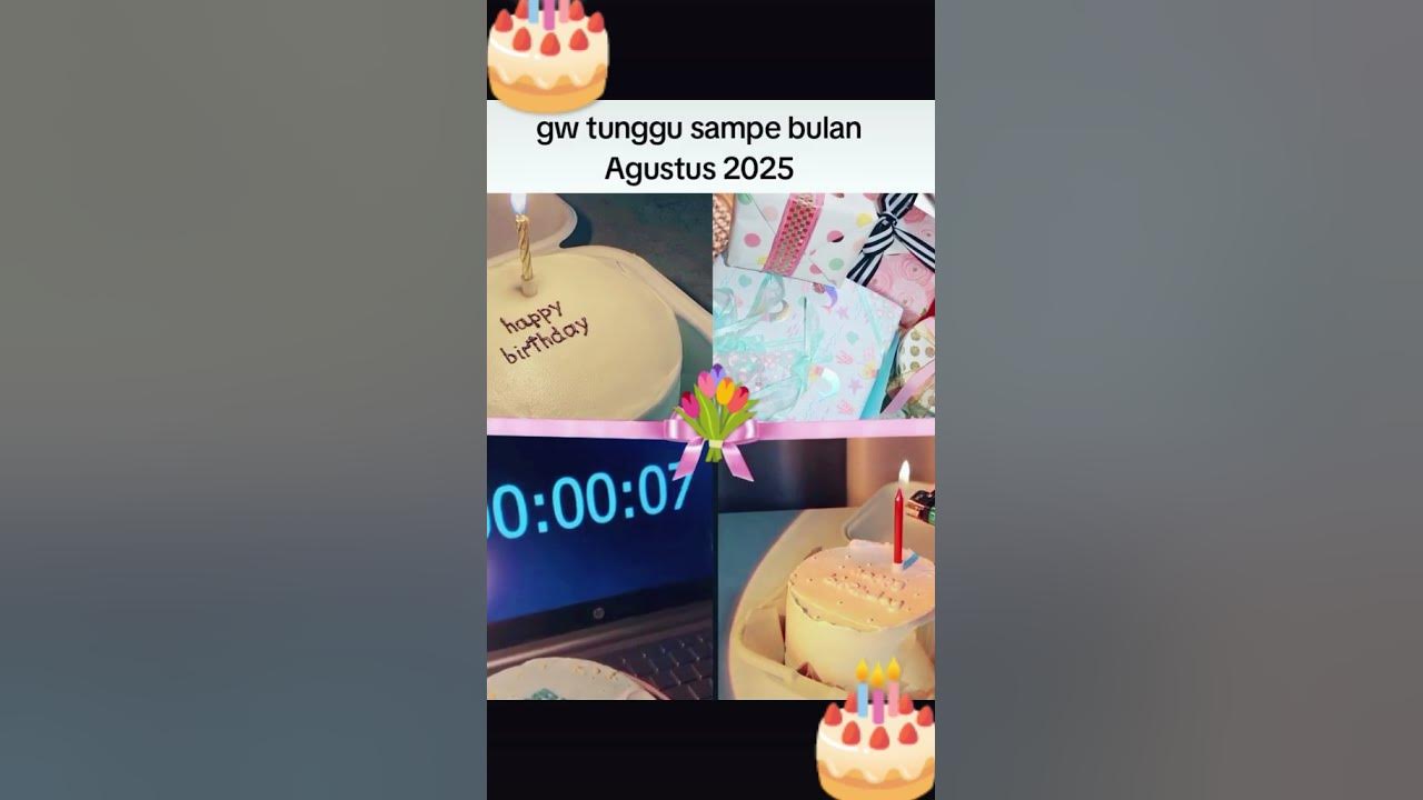 Aku lagi nungguin ulang tahun aku - YouTube