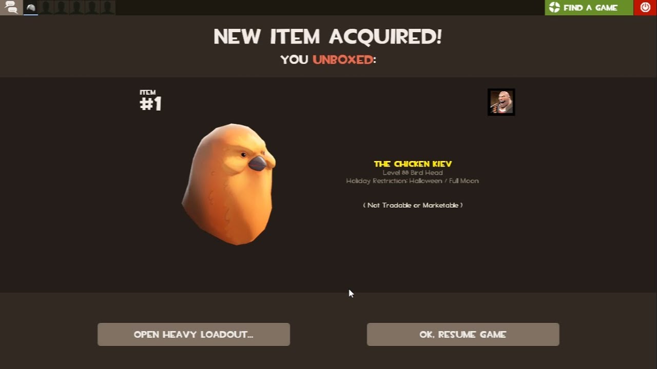 [TF2]unboxing a chicken kiev - YouTube