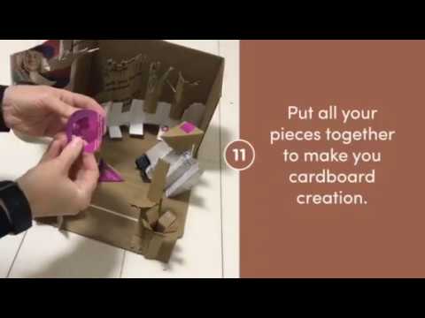 Cardboard Manipulation and Construction - YouTube