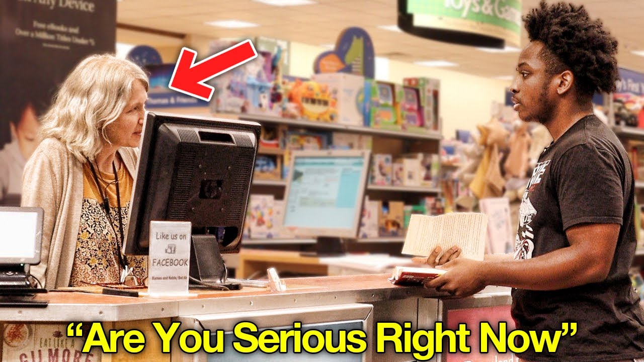 Ripping Books In The Library Prank! - YouTube