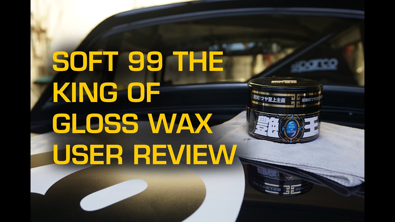 Using Soft 99 The King of Gloss Wax on my MGB Honest User Review - YouTube