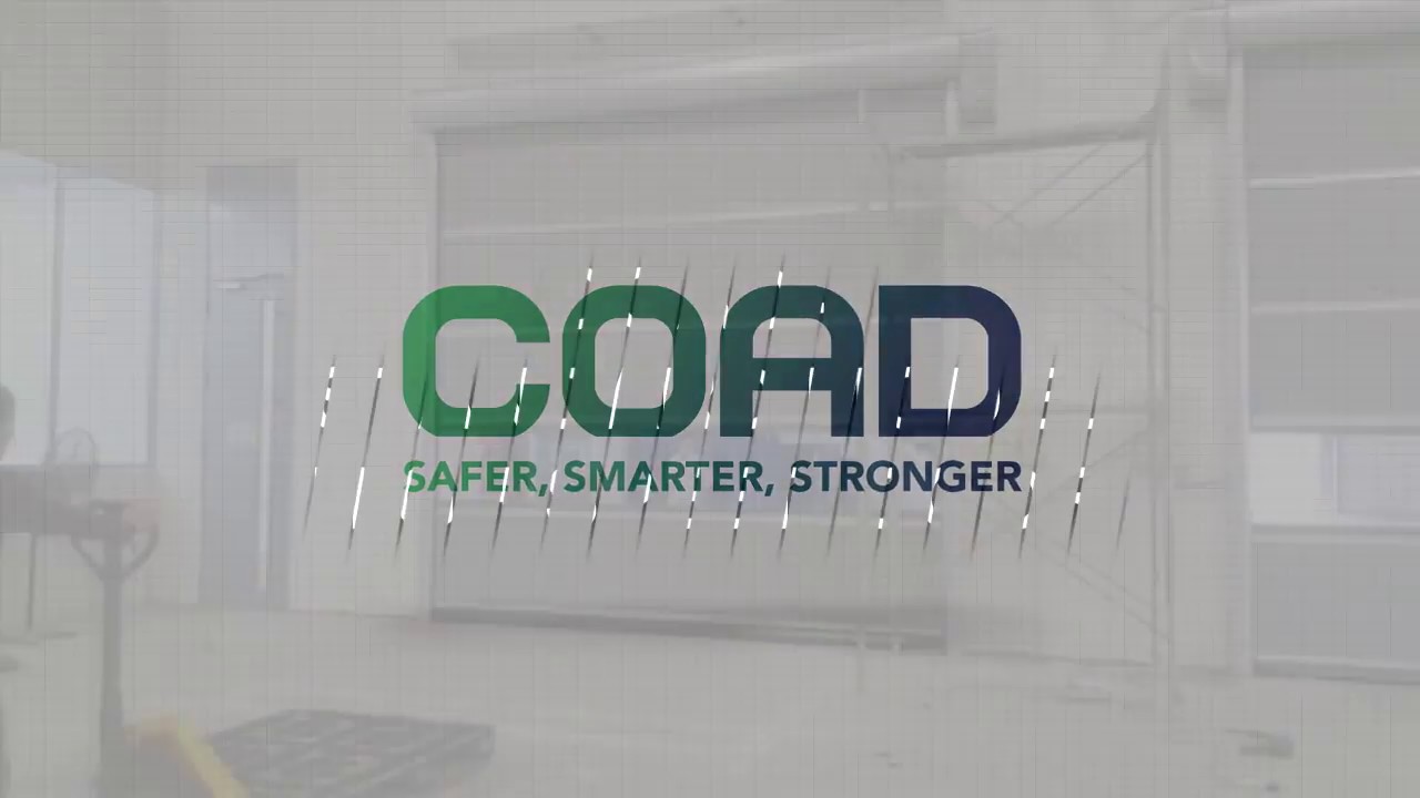 COAD HIGH SPEED DOOR, COAD-1 STANDARD MODEL - YouTube