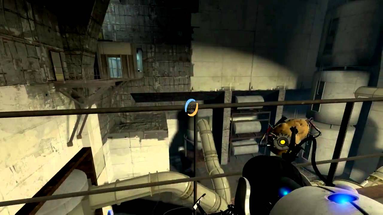 Portal 2 - Chapter 7 The Reunion - Gel Pump Station - YouTube