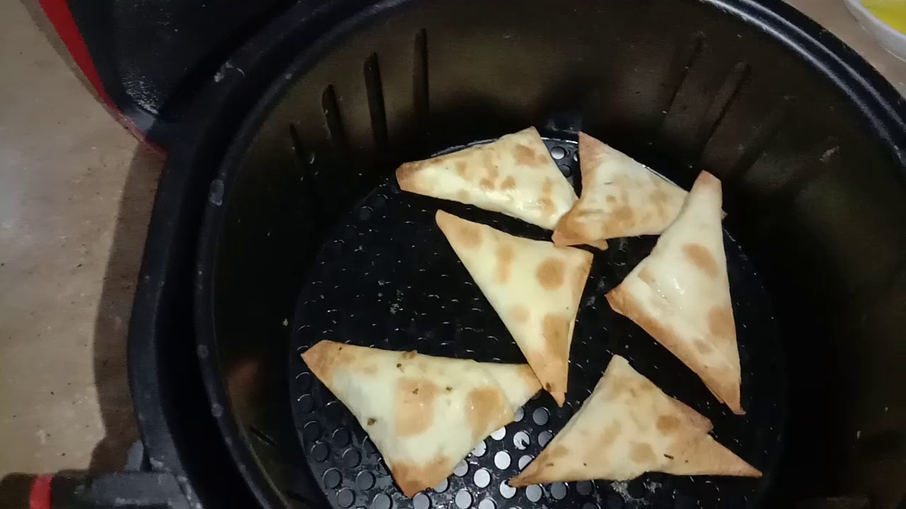 Samosa recipe||Air fryer demo||Samosian in one drop oil||Mini samosa ...