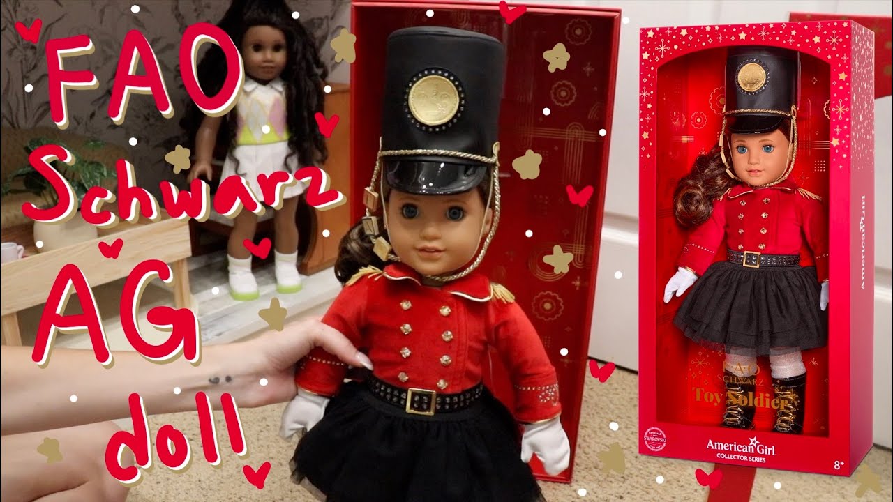 American Girl FAO Schwarz Toy Solider Doll! July Exclusive Swarovski AG ...